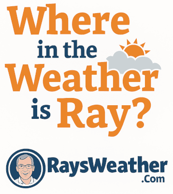 "Where in the Weather is Ray?" for September10, 2025